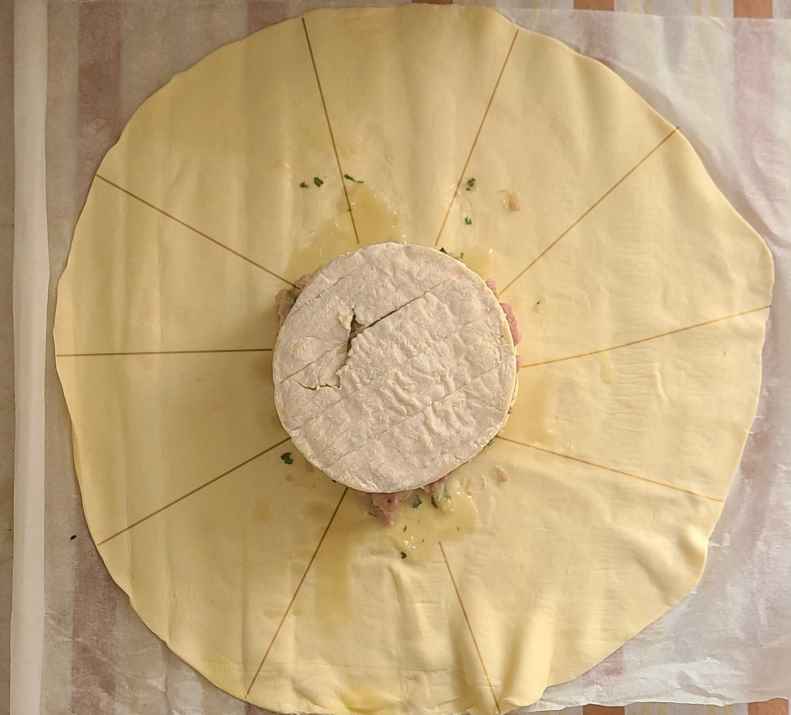 Surprise de camembert en croute au Thermomix